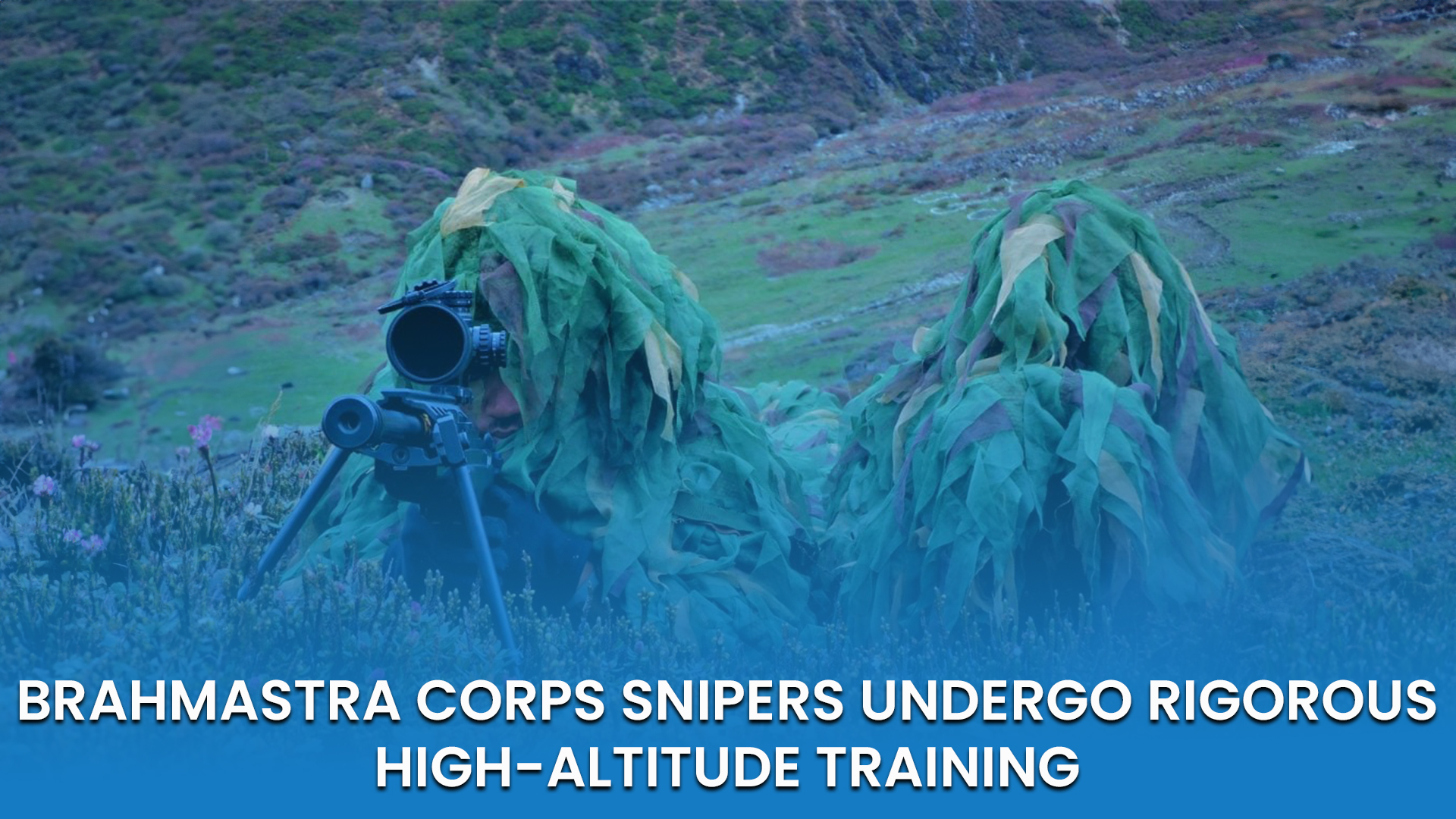 Corps Snipers High-Altitude Training